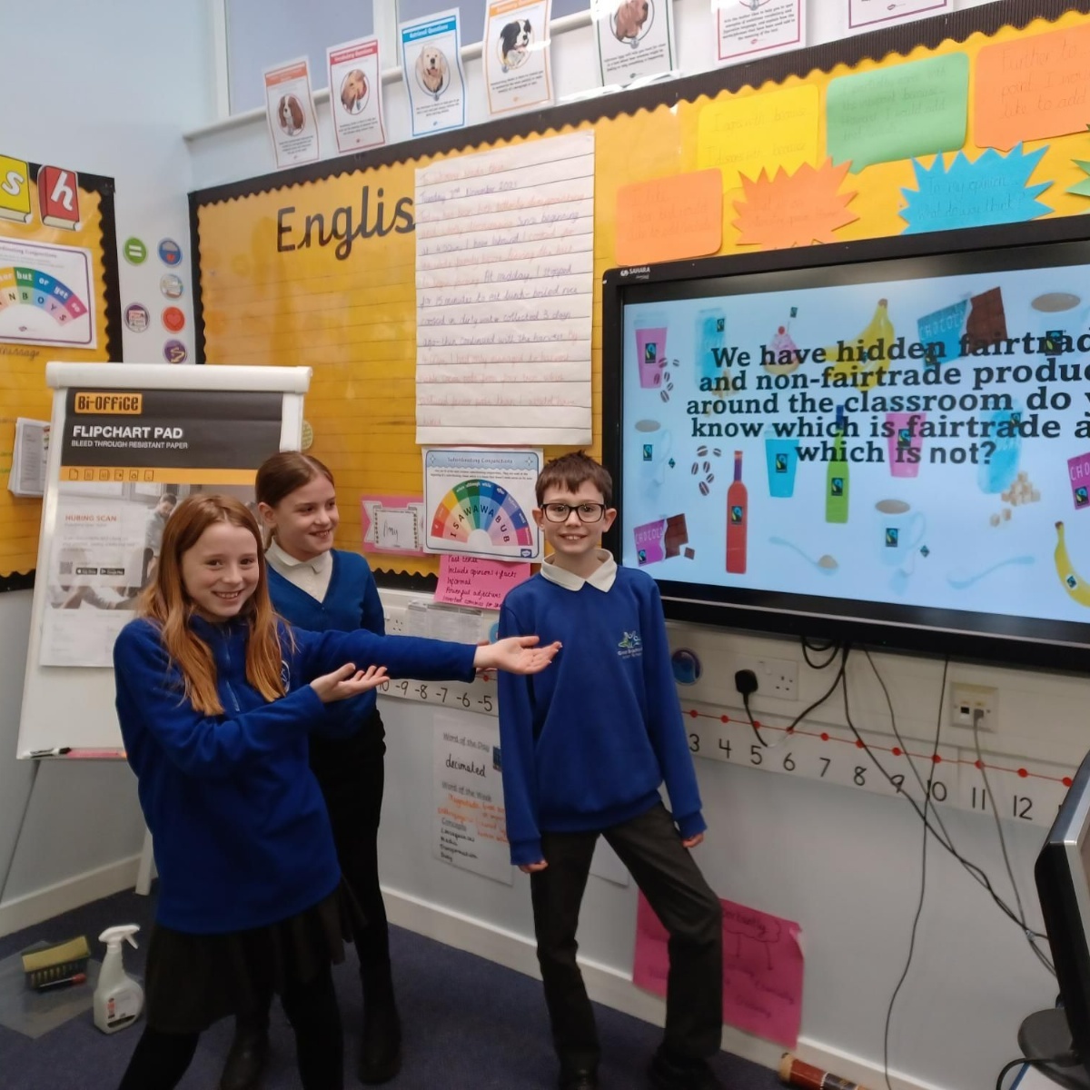 Great Bradfords Junior School - Yr 6 Fairtrade Project